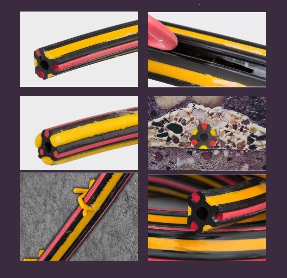 SikaFuko Swell 1háromszög keresztmetszetű, üreges neoprén profil ...